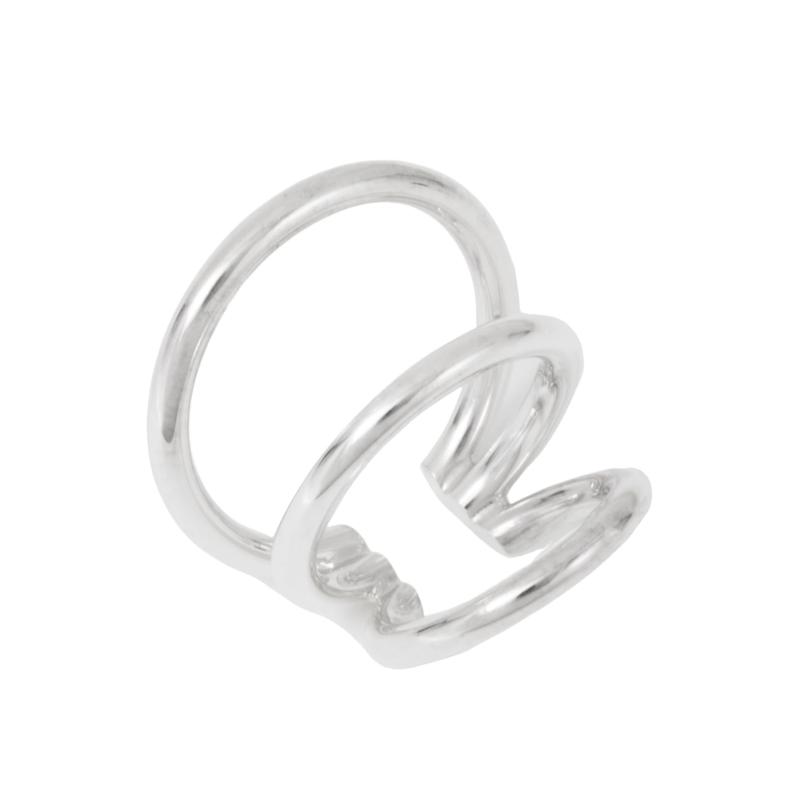 [サスキアディッツ] イヤーカフ 04505090000920 WIRE BOLD EARCUFF TRIPLE レディース SILVER [並行輸入品]シリーズ：WIRE BOLD EARCUFF TRIPLE素材：925 Sterlin...