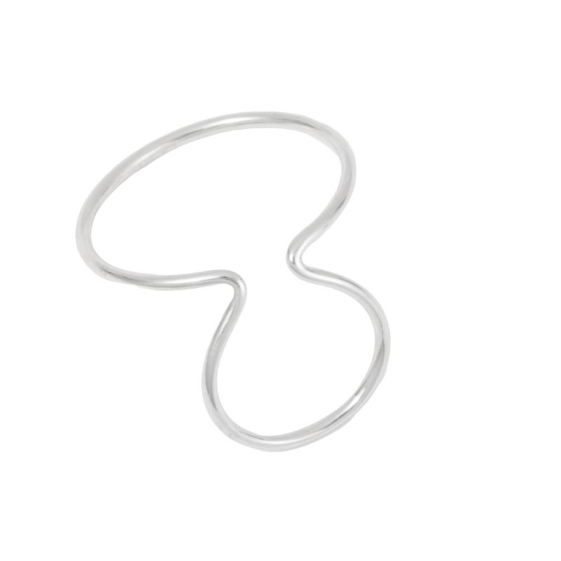 [サスキアディッツ] イヤーカフ 04505030000920 WIRE BOLD EARCUFF DOUBLE NO1 レディース SILVER [並行輸入品]シリーズ：WIRE BOLD EARCUFF DOUBLE NO1素材：925...