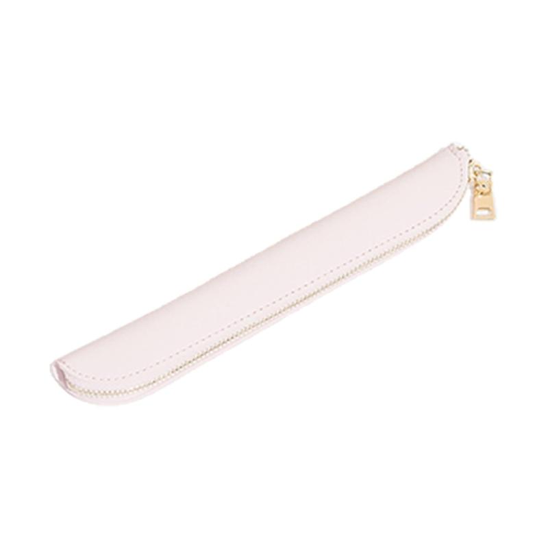 YONBEN 筆箱 cartucheras de maquillaje ピュアカラー シンプル ミニペンケース (ピンク、ポリウレタン(PU))【小型コンパクト】YONBENの筆箱は、文房具の必需品を整理するのに最適なアクセサリーです。 ス...