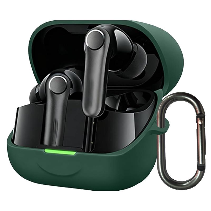 YAODLE For EarFun Air Pro 4+ケース EarFun Air Pro 4+保護ケース シリコン素材 装着充電可能 全面保護 落下防止 キズ防止 耐衝撃 防塵 軽量 収納 カラビナ付き【対応機種】EarFun Air ...