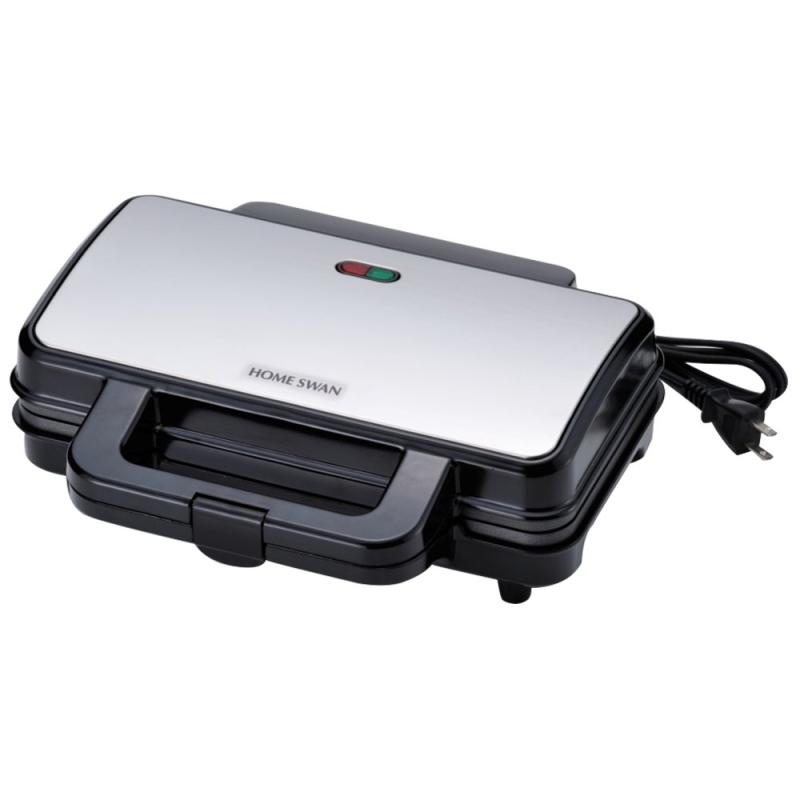 新津興器 ホームスワン そのままホットサンド SSH-90 シルバー 290×245×100電源:AC100V 50/60Hz消費電力:900Wメーカー1年説明書、レシピ