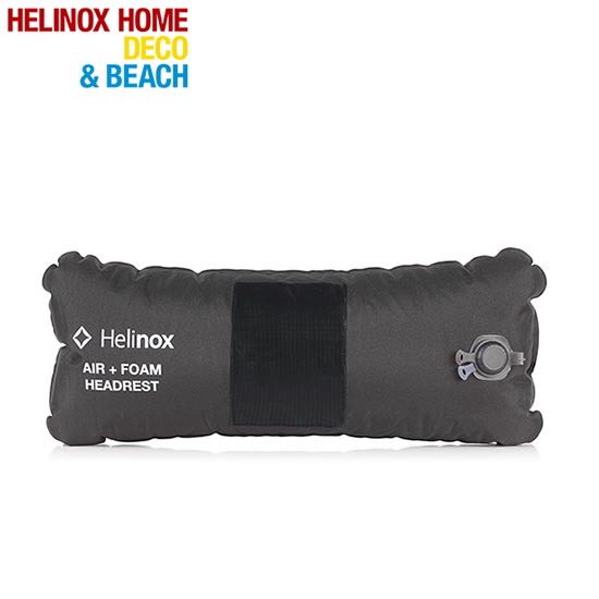Helinox ヘリノックス ヘアープラスフォーム ヘッドレスト2.0は前面に伸縮性のある生地を使用したヘリノックスチェアに合わすことが可能なヘッドレストです。こちらのヘッドレストはフォームが入っており、比較的安定感のあるしっかりした使用感...
