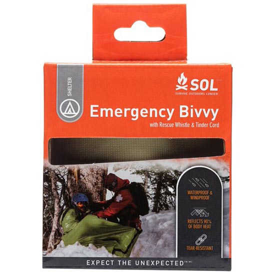 ポリエチレン素材を寝袋状に加工したヴィヴィサック。内面はアルミ蒸着加工が施され体熱を 90%反射します。ブランケットより密閉性が高く保温効果に優れています。しなやかな肌触りでガサガサ感がありません。収納サイズは片手に収まる程の大きさでザック...
