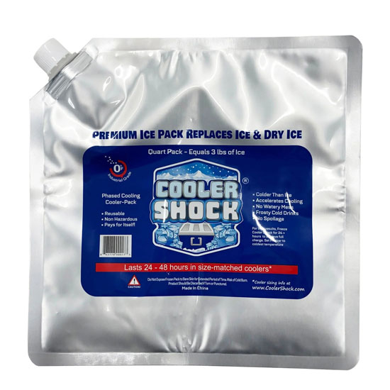 キャンプ BBQ アウトドア元祖長時間保冷剤“COOLER SHOCK”。保冷剤各社が保冷温度を競い合う中で、「長時間保冷」という全く新しい価値と体験を生み出した保冷剤。Sサイズ8時間、Mサイズ24時間、Lサイズ48時間という驚異的な保冷時...