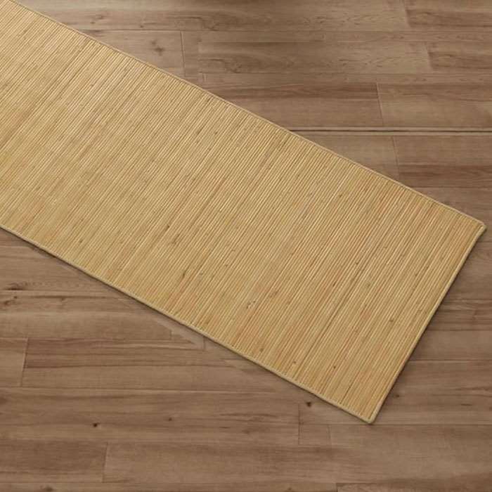 SEARCH WORD：籐むしろマット アジアンテイスト 80×240cm 廊下マット ロングマット 廊下 部屋 室内 ラグ ラタンラグ インテリア おしゃれ ラタンマット ラタン むしろ 籐むしろ 籐 アジアンテイスト アジアン アジア ...