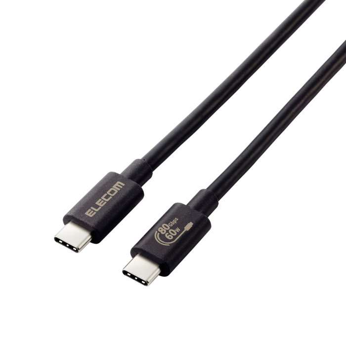 SEARCH WORD：USBケーブル ケーブル 高速データ転送 高速充電 データ転送 充電 商品概要：■最大80Gbpsの超高速データ転送が可能。従来のUSB 40Gbps(USB4 Version1)の2倍の速度で、接続した機器間のデー...