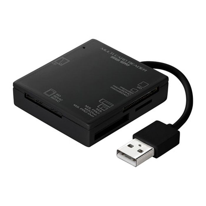 SEARCH WORD：カード リーダ リーダー カードリーダ カードリーダー USB2.0 カードリーダ USB2.0 カードリーダー スタンダード ケーブル長7cm 5スロット搭載 コンパクト 持ち運び 便利 普段使い 会社 オフィス ...