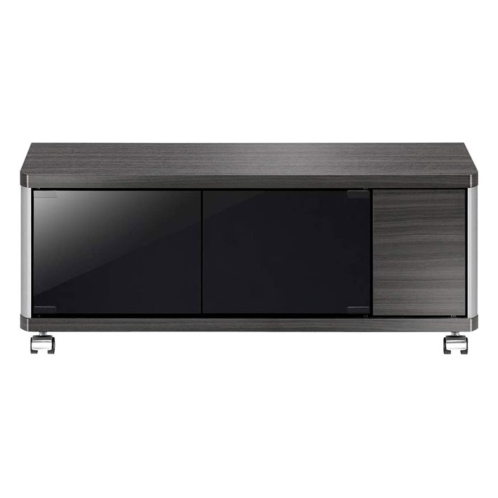 SEARCH WORD：テレビラック TV台 TVラック TV台 AVラック AV台 ラック 朝日木材加工 ASAHIWOOD 32V型 32インチ商品概要：どんな空間にも馴染むデザインと充実した収納スペース。黒とシルバー(2個)のキャスタ...