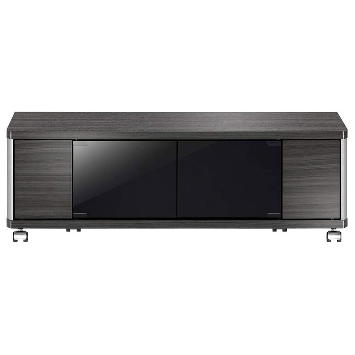 SEARCH WORD：テレビラック TV台 TVラック TV台 AVラック AV台 ラック 朝日木材加工 ASAHIWOOD ～43V型 43インチ商品概要：どんな空間にも馴染むデザインと充実した収納スペース。黒とシルバー(2個)のキャス...