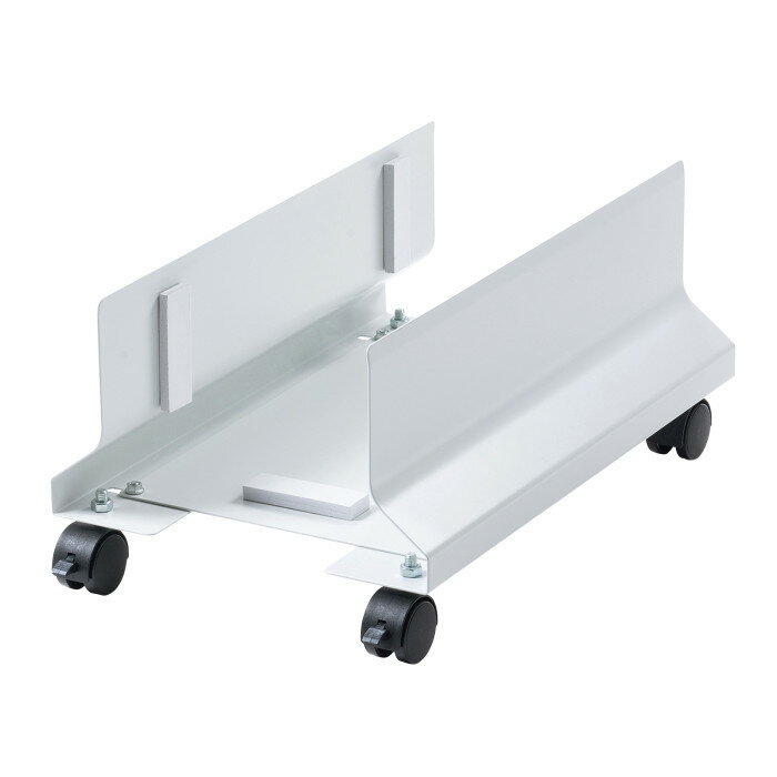 SEARCH WORD：CPUスタンド 奥行440mm PC パソコン デスクトップ 機器 本体 移動 キャスター オフィス 学校 施設 事務用品 備品 オフィス家具 商品概要：●幅調節は150～250mmの範囲で無段階調節できます。↓●機...