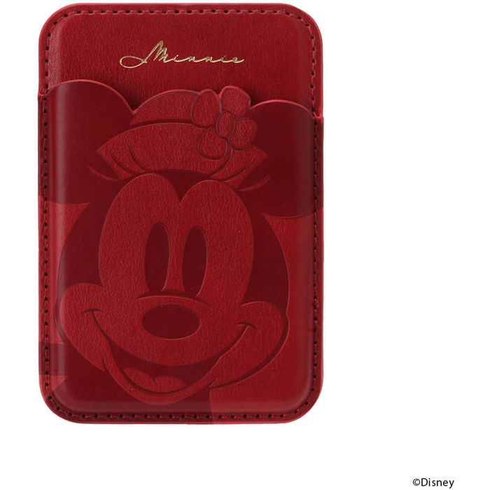 SEARCH WORD：PGA MagSafe対応 カードウォレット スマホ スマートフォン 電話 背面 マグネット ICカード 交通系IC カード 収納 ポケット タッチ ミニーマウス商品概要：ディズニーキャラクターがダイカットにデザイン...