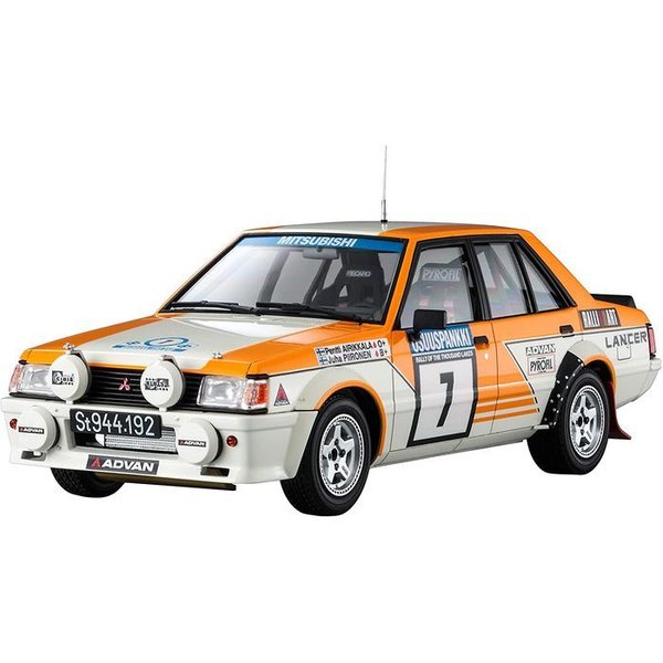 SEARCH WORD：ハセガワ 玩具 おもちゃ ホビー 趣味 プラモデル 1/24 三菱 MITSUBISHI ランサーEX 2000 ターボ 1982年 1000湖ラリー LANCER HC38商品概要：プラモデル 1/24 三菱 MI...