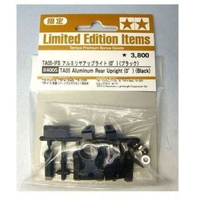 SEARCH WORD：タミヤ TA05-IFS アルミリヤアップライト(0°)(ブラック) ラジコンパーツ 模型 ホビー 趣味 玩具 おもちゃ コレクション 84005商品概要：タミヤ TA05-IFS アルミリヤアップライト(0°)(ブ...