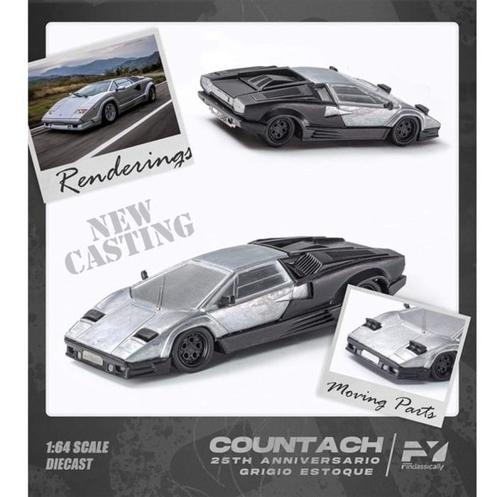 SEARCH WORD：フリースタイル ミニカー モデルカー ホビー おもちゃ 玩具 趣味 コレクション FY64008商品概要：Finclassicallyに「カウンタック 25th アニバーサリーエディション」登場です。ボディカラーはシ...