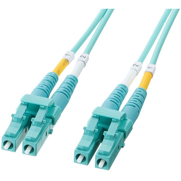 SEARCH WORD：4969887775615 サンワサプライ メガネ型光ファイバケーブル（マルチ50μmOM3、LC×2-LC×2、2m） HKB-MOM3LCLC-02 LAN 光ケーブル 商品概要：10GBASE-SR/SW規格に...