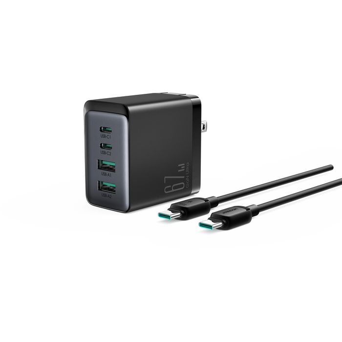SEARCH WORD：テックウインド Shenzhen Nito Power Source Technology 67W GaN 2C2A スマート急速充電器 【周辺機器/その他 周辺機器】 NPS-TCG02 PC パソコン アクセサリ...
