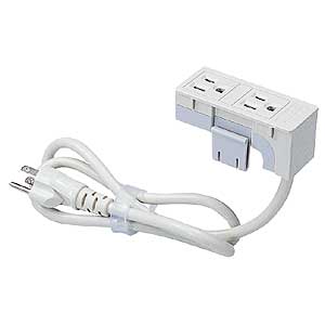 サンワサプライ 天板用タップ(3P・2個口) EA-TAP2の商品特徴サンワサプライ 天板用タップ(3P・2個口) EA-TAP2の商品特徴●デスク天板のケーブル口に電源BOXを追加可能。ノートPC用の電源供給が行いやすくなります。※EA-...