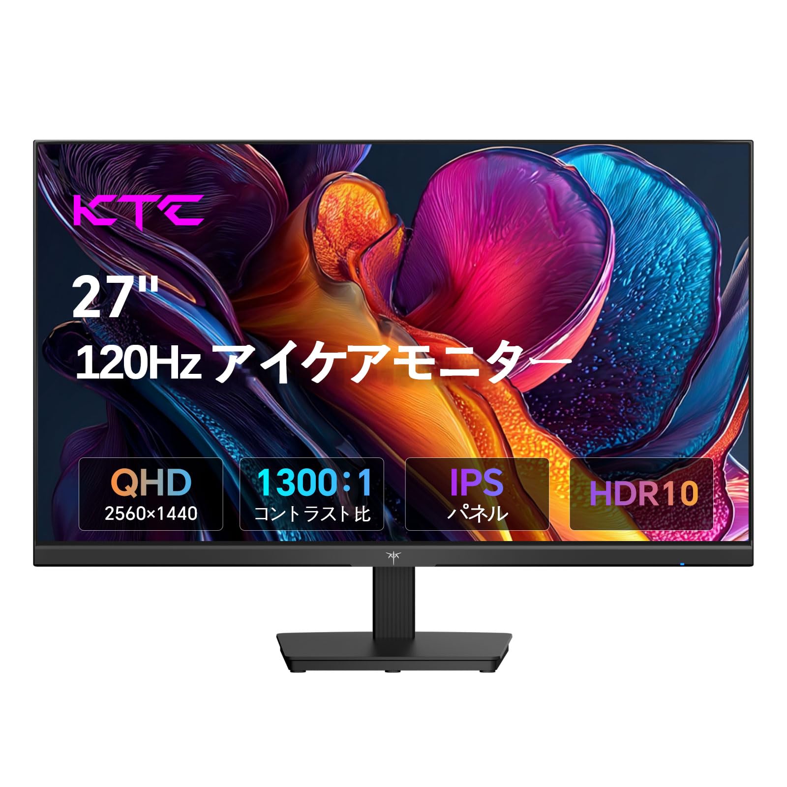 ・没入感溢れる 2K 高精細画質-27 インチワイドモニターは QHD (2560×1440)、アスペクト比 16:9 に対応。狭額縁デザインにより、映画・ゲーム・作業時に圧倒的な没入感をもたらします。・鮮やかでリアルな色再現-99% sR...