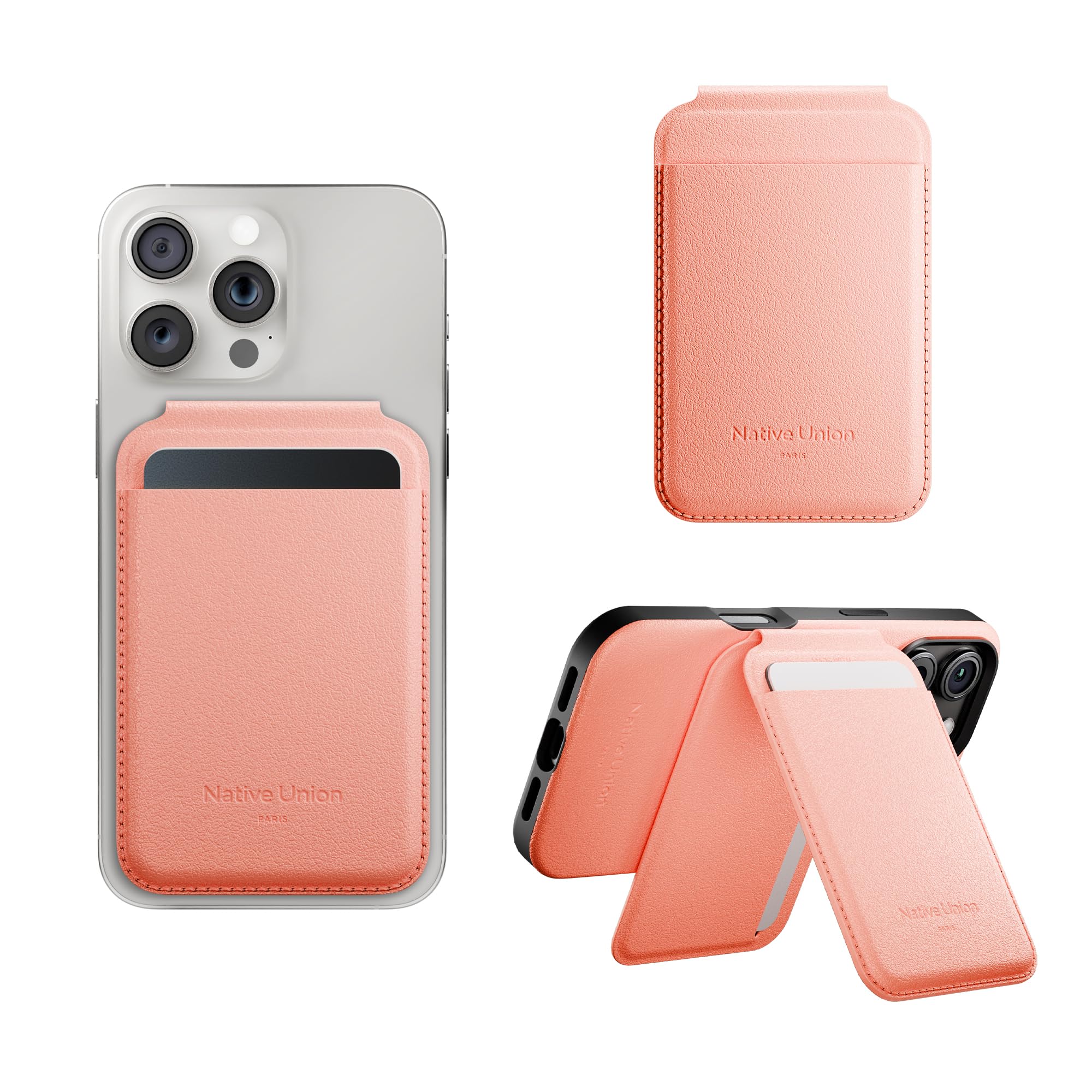 ・MagSafe互換：内蔵の強力磁石により、すべてのMagSafe対応スマートフォンとケースで使用できます・カード収納：携帯方法をシンプルに。超薄型で高セキュアな本体に、最も重要な4枚のカードを常に携帯できます・調整可能スタンド：便利なスマ...