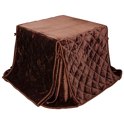 ・【商品サイズ】約240x265cm（キルティング加工許容範囲+5%-3%）【適応こたつ台】約80x105cmの高脚こたつ台対応・【ダイニングこたつ布団】椅子に座ってぽかぽか暖まるダイニングこたつ布団。食事やデスクワークなど椅子に座った状態...
