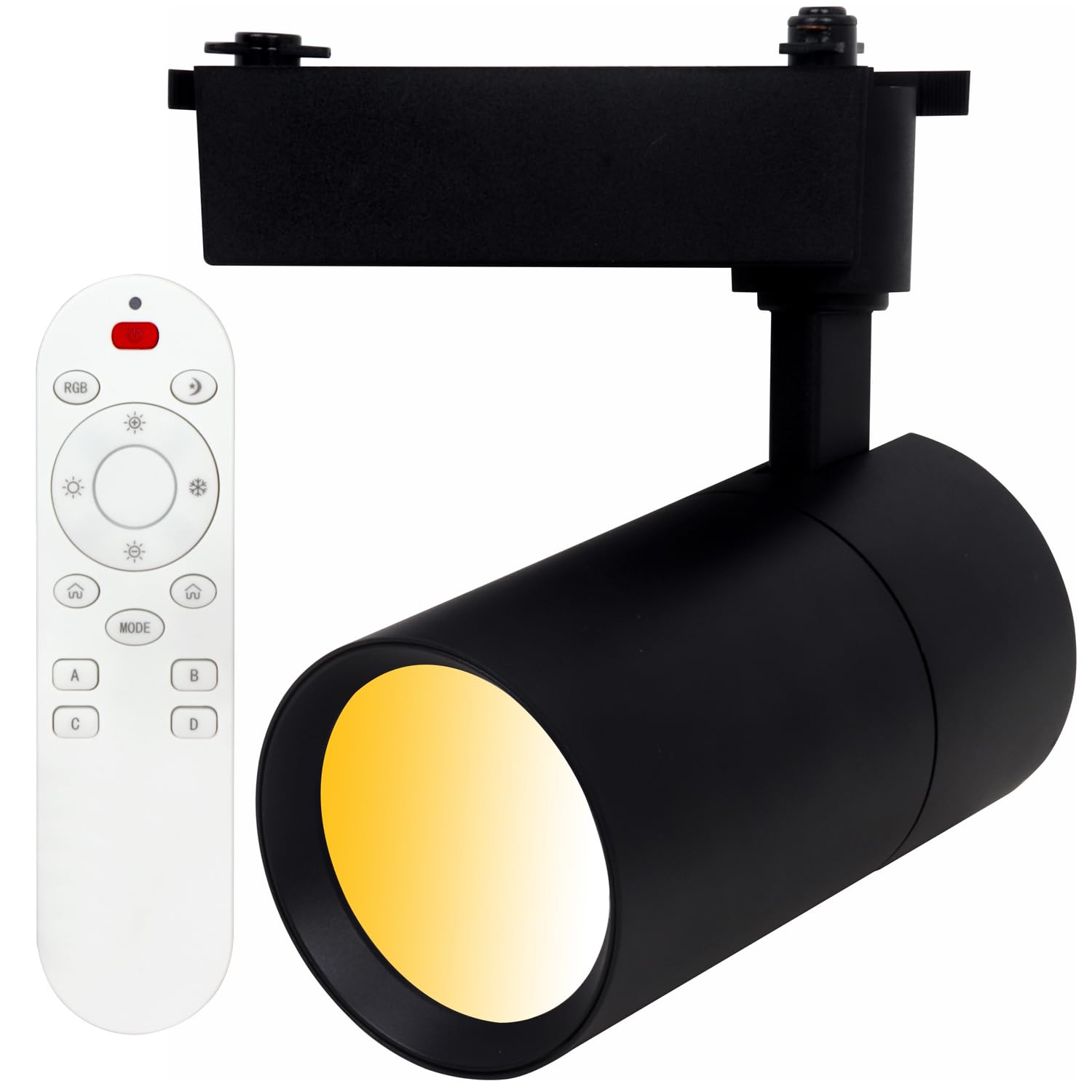 ・・【製品仕様】一体型 レール用スポットライト；消費電力：30W、 白熱電球300W形相当；全光束：2700LM；寸法：直径80mmx高さ150mm；入力電圧：AC85-265V 50/60Hz；色温：電球色＆ 昼光色 ＆昼白色（3000K...