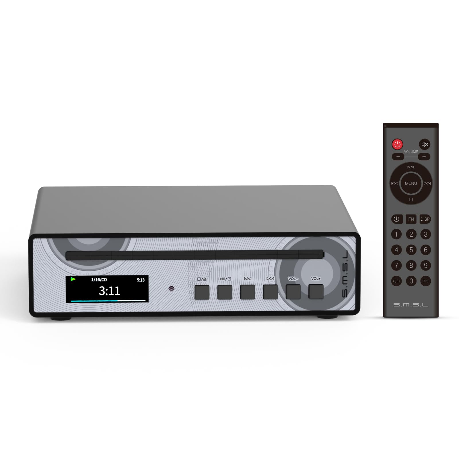 ・入力・出力：SMSL PL100 PRO CDプレーヤーはCD、CD-R/RW、および高解像度MP3 CDの入力に対応。3.5mm/4.4mmヘッドホンジャック、RCA/XLRバランスライン出力を搭載。光・同軸デジタルビットストリーム出力...