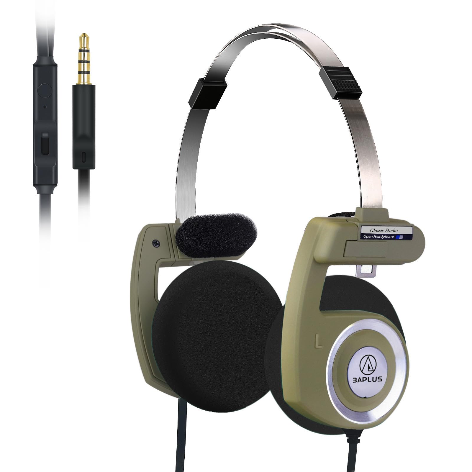 ・★★「 40mmドライバー 」40mmドライバーを採用された開放型音楽ヘットホンです。ユニットの背面が周囲に開放されるのが特徴で、スピーカーのような自然な音の広がり、音質の高さが実感できます。【＊＊開放型の特徴で、大音量になると音漏れの恐...