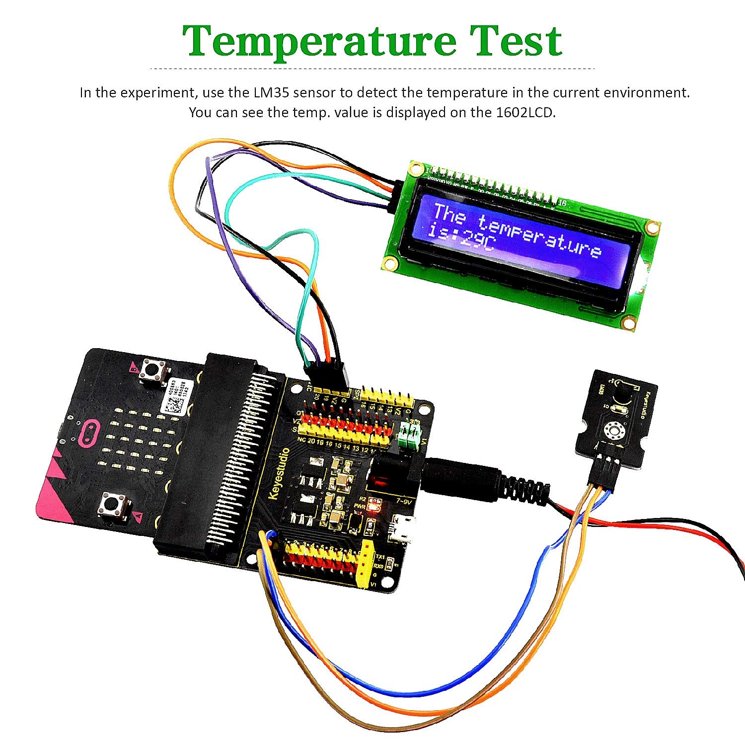 ・Micro：bitボードコーディング用に特別に設計されています。 Micro：bit v2V1.5ボードは含まれていません。 このキットには、マイクロビットやその他の一般的に使用される37種類のセンサーモジュールに完全対応した、Keyes...