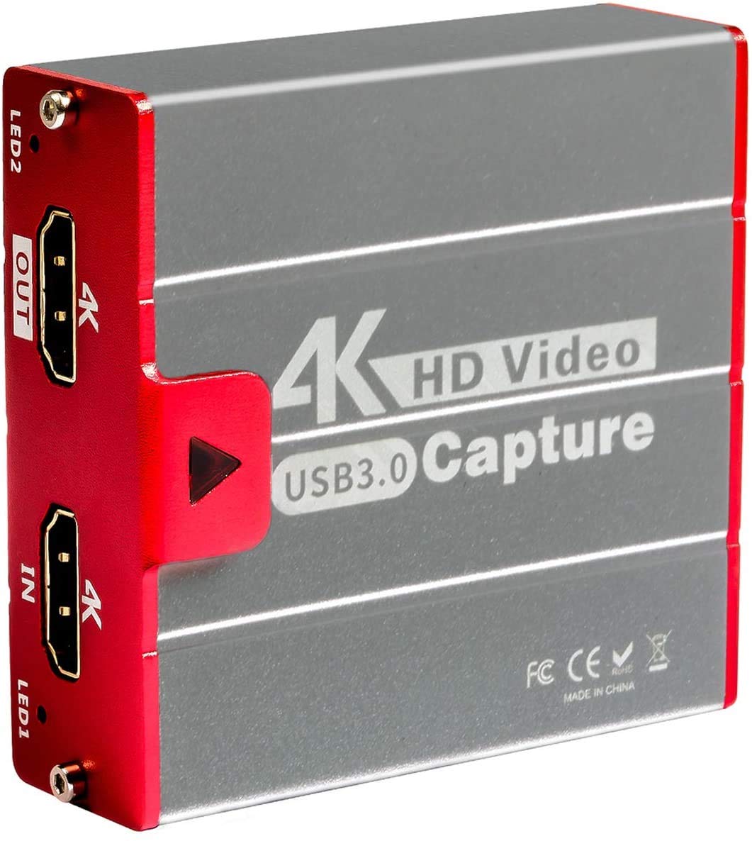 ・★【4K入力とパススルー】：このキャプチャカードは、HDMI入力用の4Kパススルー機能を搭載しています。このデバイスの取付と持ち運び方法は非常に簡単で、ライブ配信、会議室、ビデオ録画など、PCでの作業に最適です。ほとんど遅延なしです。・★...