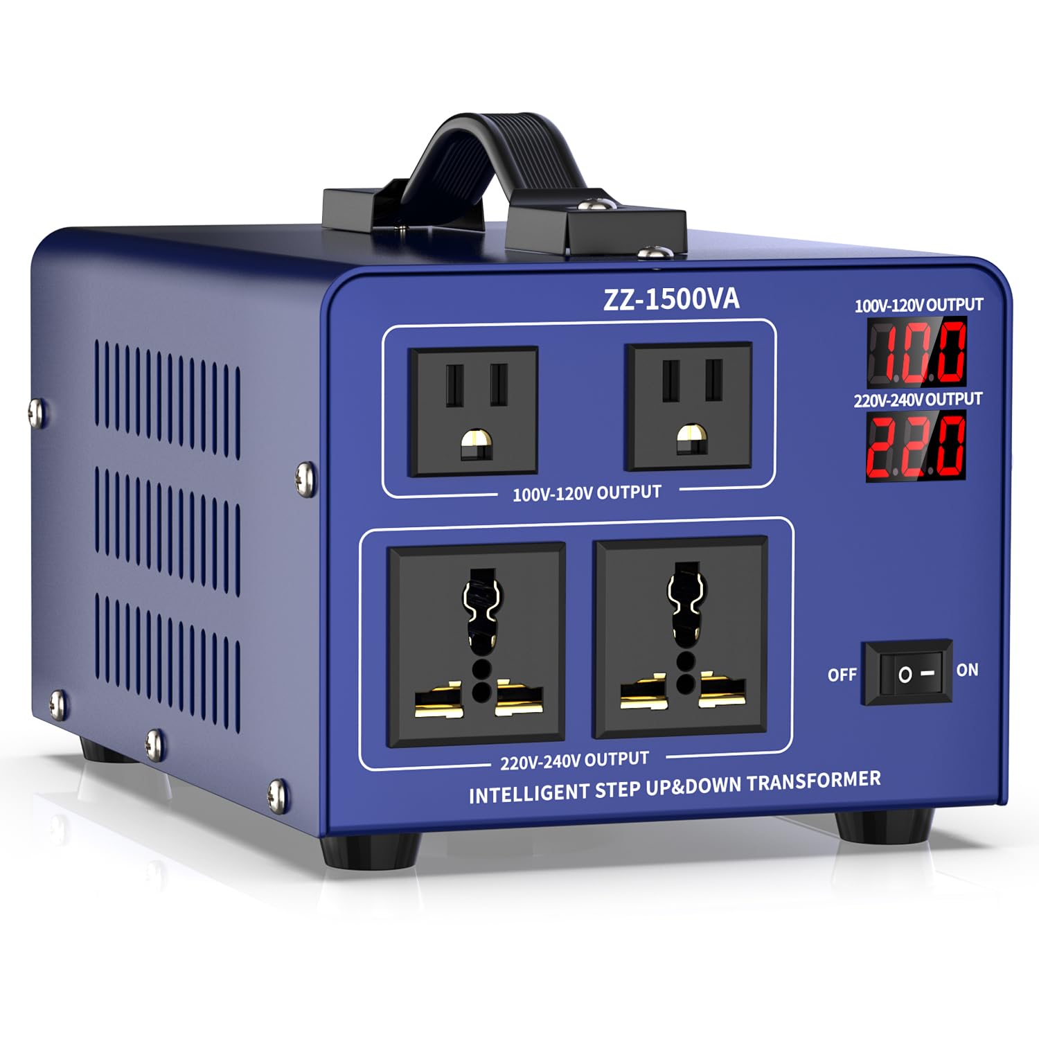・【1500W 変圧器昇圧降圧トランス】海外コンセントの240v・230v・220vから100vにダウントランスして日本仕様の電圧に変換できます。100Vから240v・230v・220vアップトランスして海外各国仕様の電圧に変換できます。海...