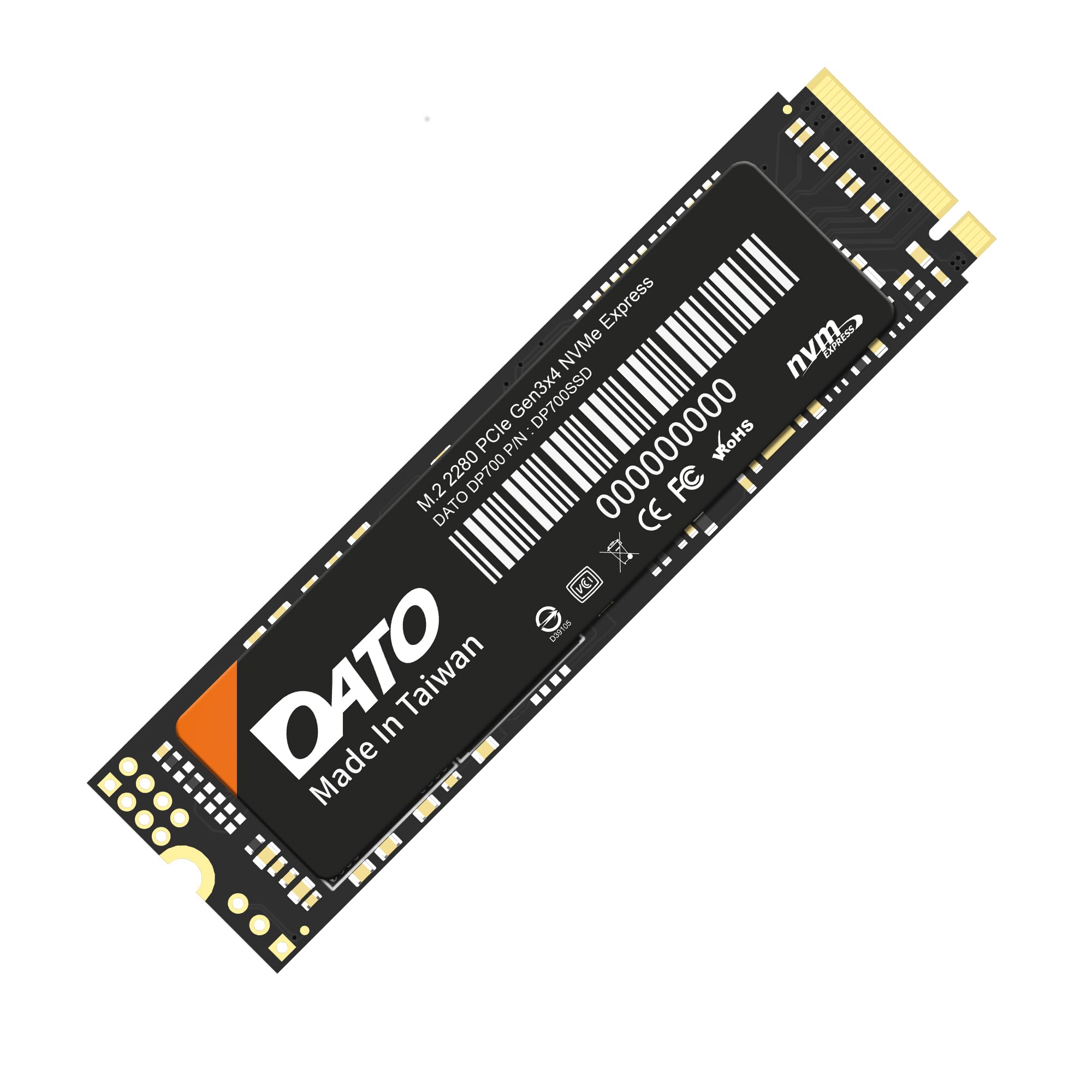 ・NVMe PCIe Gen3x4高速インタフェースは読み込み/書き込み最大2500/1700 MB/sに達します。遅延の場合を減らし、応答性を向上します。・PCIe 3.0 M.2 2280 と互換性あるノートパソコン・デスクトップ・タブ...