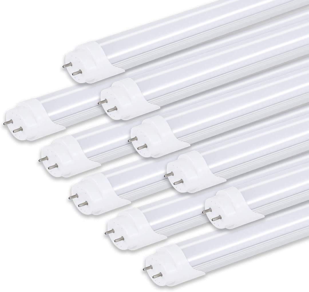 ・★【商品名】：直管LED蛍光灯 20W形◆ 口金：G13 ◆電圧：AC85V〜265V ◆消費電力：9W(20w相当) ◆発光色：昼白色 ◆ケルビン：6000k・★【素材】：航空用アルミ基板+PC透光カバー◆長時間使用　光束減衰することな...