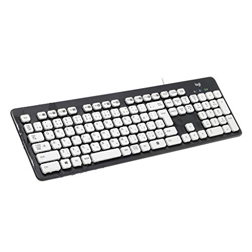 ・バス:USB・接続方式:有線・ケーブル長:1800mm・対応OS:Windows 8、Windows RT、Windows 7、Windows Vista、Windows XP・本体サイズ キーボード(幅×奥行×高さ):430×140×1...