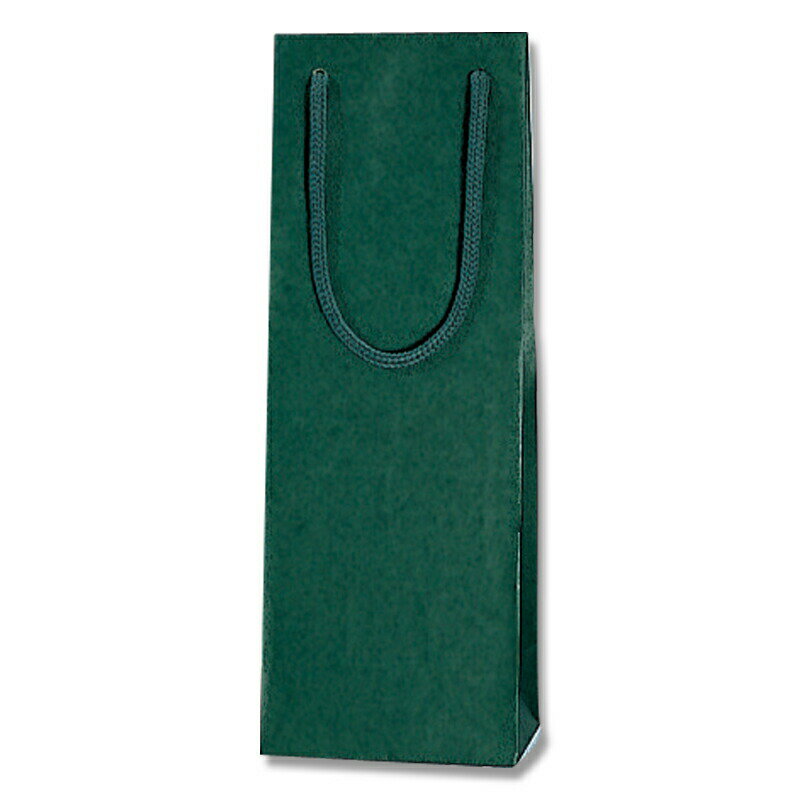 ■サイズ　：130×90×360mm ■色・柄　：グリーン ■素材　：未晒120g／平方メートル ■入り数　：10枚／外袋　100枚／ケース ■商品説明　：落ちついたカラー無地。手紐も同色系でコーディネートしました。口ボール・底ボール付　手...