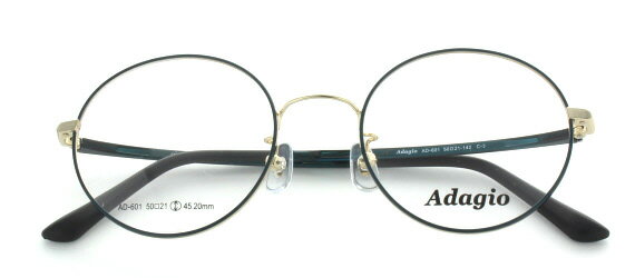 商品詳細 ウルテムを使用する事で軽量化に成功したフレーム。 フロントにゴールドメッキ、リム前面に七宝処理がされており 高級感ある作品です。 ブランド 　アダージョ カテゴリー ユニセックス フレーム形状 フルリム サイズ レンズ幅 50.0...