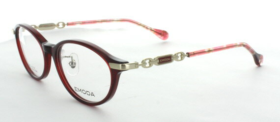 商品詳細 様々な人が似合うような掛けやすいデザインになっています。 エモダらしいシルエットが女性らしさを惹きたてます。 《商品説明》 ＜ブランド＞エモダ カテゴリー 婦人 フレーム形状 フルリム サイズ レンズ幅 51.0　鼻幅 16.0 ...