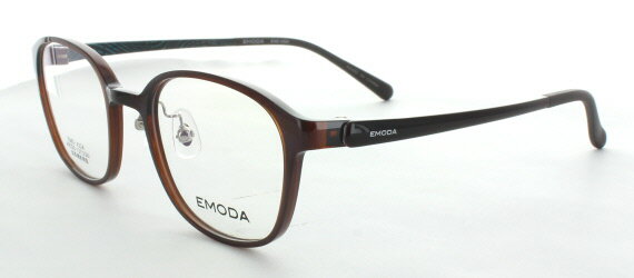 商品詳細 様々な人が似合うような掛けやすいデザインになっています。 エモダらしいシルエットが女性らしさを惹きたてます。 《商品説明》 ＜ブランド＞エモダ カテゴリー 婦人 フレーム形状 フルリム サイズ レンズ幅 49.0　鼻幅 20.0 ...