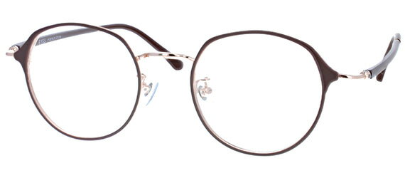 商品詳細 ＜ブランド＞E'YES カテゴリー ユニセックス フレーム形状 フルリム サイズ レンズ幅 46.0　鼻幅 20.0 テンプル長 143.0 天地幅 42.0 素材 合金 テンプル素材:ラバー 玉型 ボストン カラー1 ブラウン系...