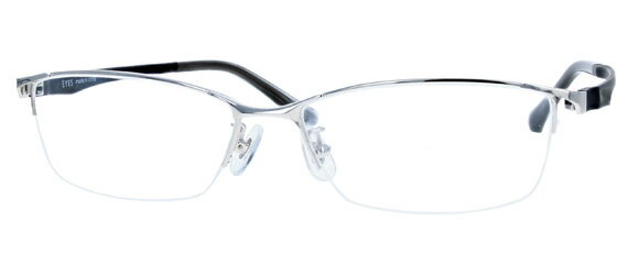 商品詳細 ＜ブランド＞E'YES カテゴリー 紳士 フレーム形状 ナイロール サイズ レンズ幅 57.0　鼻幅 16.0 テンプル長 145.0 天地幅 31.0 素材1 合金 素材2 超弾性樹脂 玉型 スクエア カラー1 シルバー カラー...