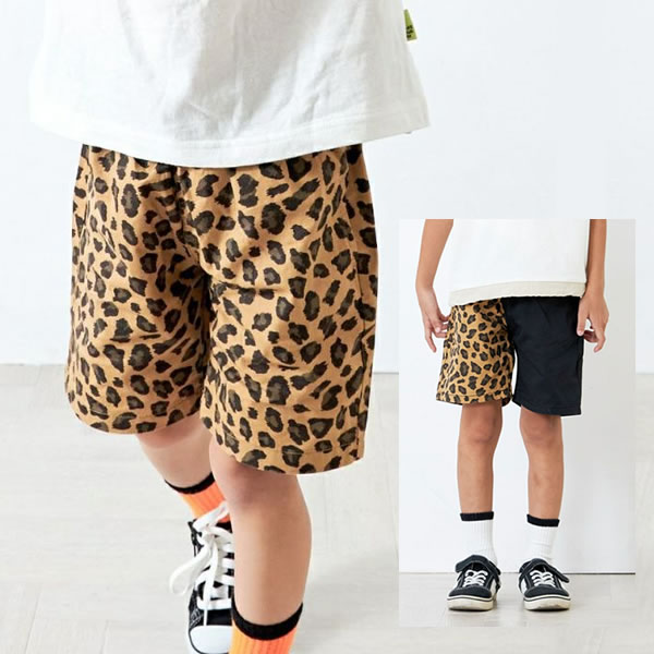 少しボリュームのあるワイドなシルエットのハーフパンツ。 インパクトのある3柄で夏のシンプルコーデにアクセントを与えてくれます。 意外と合わせやすくて使い勝手の良いレオパード柄のキャメル 周りとちょっと差をつけたいおしゃれさんには無地とレオパ...