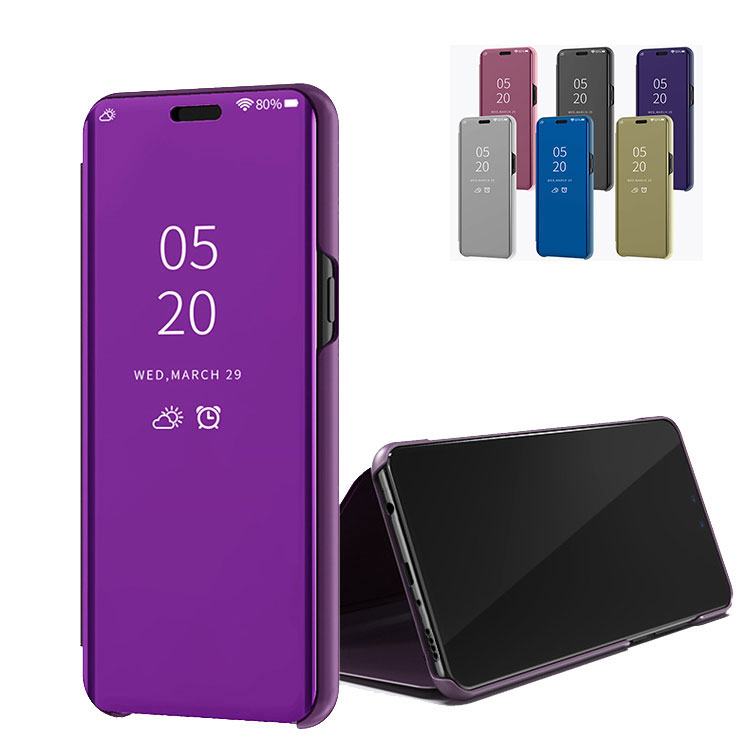 Samsung Galaxy Note20/Note20 Ultra 5G SC-53A docomo/SCG06 au ケース/カバー 2つ折り 液晶保護 パネル 半透明 サムスン ギャラクシー ノート20 ノート20ウルトラ ケース/カ...