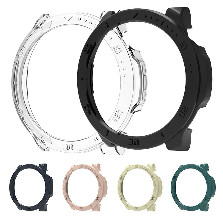 Amazfit Balance 2 ケース カバー クリア 保護ケース/カバー プラスチック 耐衝撃 ケース ハードケース 単色/クリア ハードケース アマズフィット 【対応機種】Amazfit Balance 2 【素材】PC(ポリカーボ...