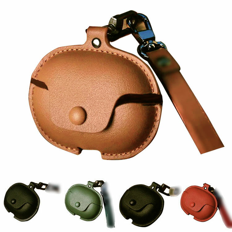 FreeClip 2 ケース PUレザー カバー シンプル ストラップ付き 充電穴付き シンプル おしゃれ 傷防止 かわいい 保護カバー 保護ケース PUレザーケース HUAWEI ファーウェイフリークリップ 2 ワイヤレスイヤホン 【対応...