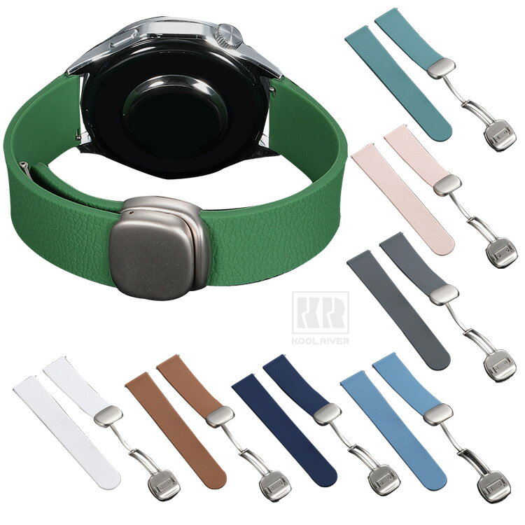 Amazfit バンド ベルト シリコン バンド幅 20mm 22mm マグネット付き 磁気付き Active Balance Cheetah Pro Bip 5 GTR4 GTS4 交換リストバンド/交換バンド/交換ベルト おすすめ スマ...