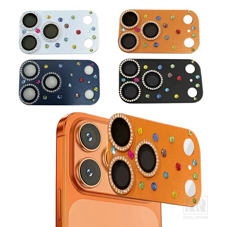 iPhone17 Pro カメラレンズカバー 17 Pro Max アルミ + 強化ガラス ラインストーン かわいい レンズ保護 キラキラ おしゃれ レンズカバー メタル ベゼル Apple アイフォン17プロ/17プロマックス おすすめ ...