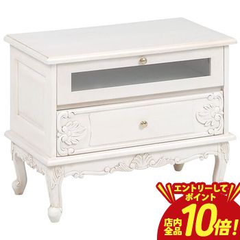 ▼【幅70cm】テレビ台【アンティーク風】【猫脚】 ※領収書は発送完了メール内の専用URLからダウンロードをお願い致します。 ◆アンティーク風デザイン エレガントな彫刻とねこ脚、アンティーク風の上品なテレビ台。ビデオデッキなどの収納もバッチ...