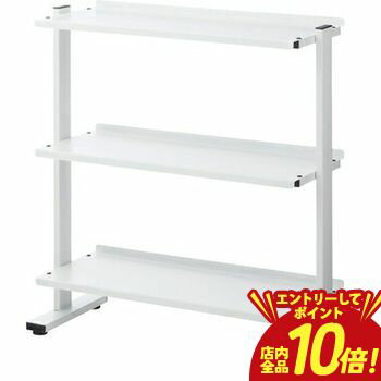 材質 スチール(粉体塗装) 機能 アジャスター付 静的耐荷重 15kg/棚 組立 組立式 原産地 中国 梱包Aサイズ W91.0xD33.0xH15.0 梱包A重量 14.0kg 商品重量 13.0kg