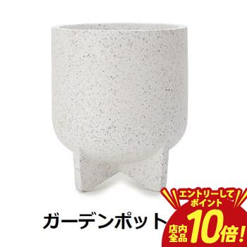 ▼ガーデンポット【S】 サイズ φ 30 x H35(cm) 口内寸 25.5cm 重量 7kg 容量 15L 備考 底穴なしガーデンポット ガーデンポット【M】 ガーデンポット【S】