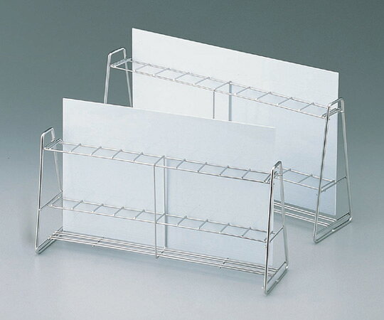 ※※※「事業者向け商品」※※※型番：SS25-10H適用50ml用穴サイズ（mm）：27×27材質：フレーム部／ステンレス（SUS304）、背板部／PVC（塩化ビニル樹脂）立て数：10本　