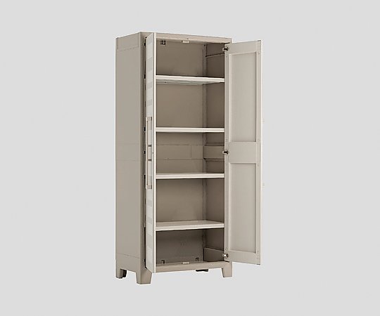 ※※※「事業者向け商品」※※※機能的でスタイリッシュなキャビネット。扉に鍵取り付け用穴付きです(鍵は別売です)。